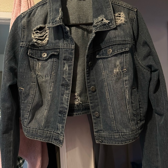 Highway Jeans | Jackets & Coats | Highway Jeans Frayed Edge Denim ...